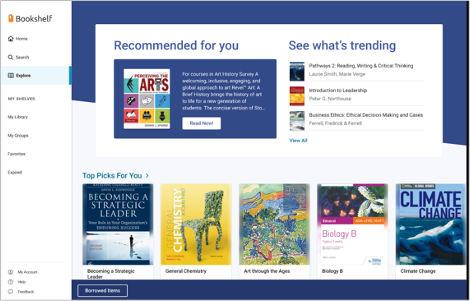 Changes are Coming Soon to Bookshelf Library & Explore – VitalSource ...