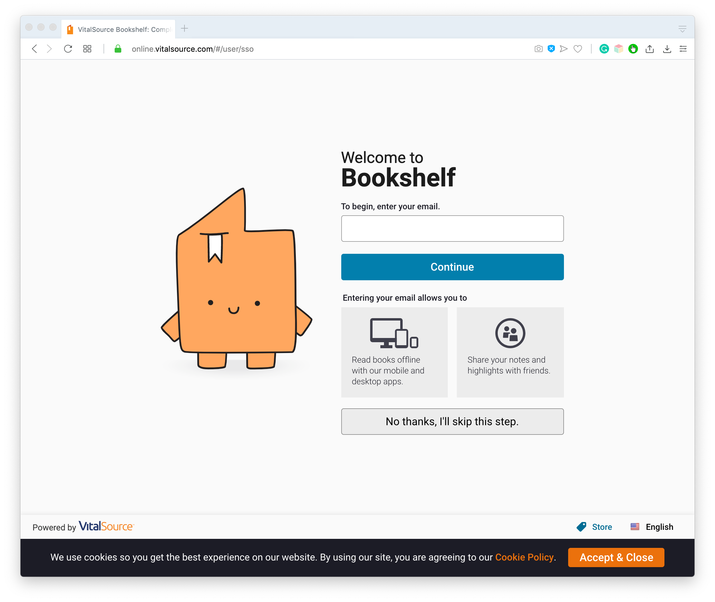 Bookshelf Vitalsource Installing VitalSource Bookshelf Onto Windows