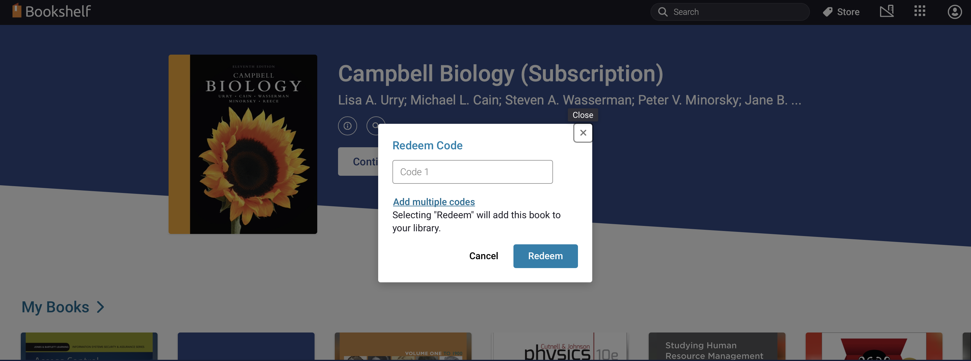 How a to Use a Bulk Redemption Code – VitalSource Support